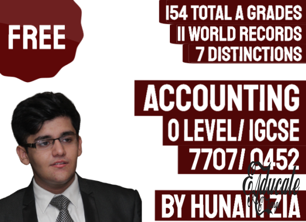Accounting (7707) And Accounting (0452) | Ordinary Level (O Level ...