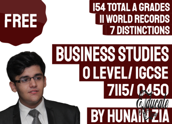Business Studies (7115/ 0450) | Ordinary Level (O Level) & IGCSE | Free ...